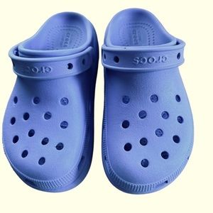 CROCS | Shoes | Croc Cutie Crush Platform Clogs Digital Violet Size 3 ...